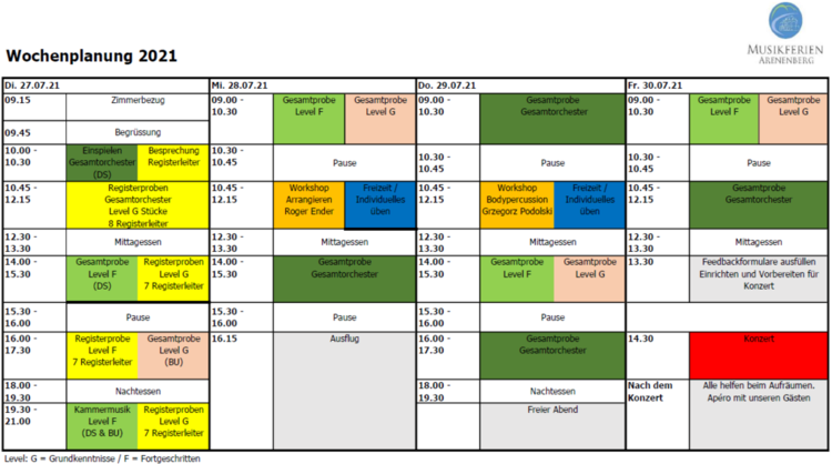 Informationen - musikferien-arenenberg.ch